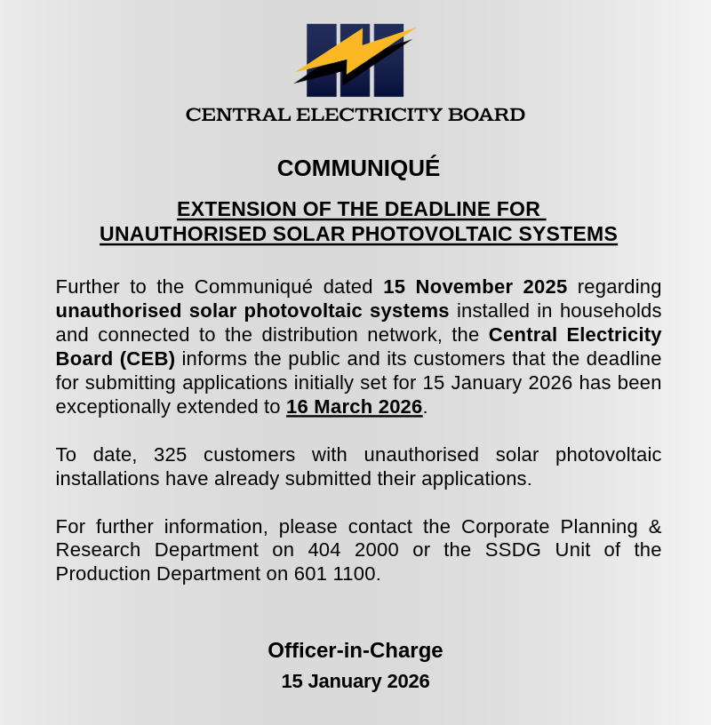 CEB: NEWS